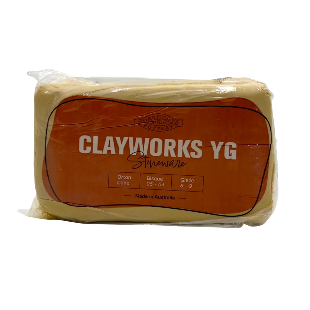 Clayworks Clay YG Yellow Stoneware 10kg – Keane Ceramics