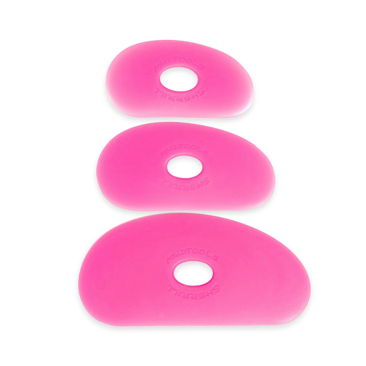 Mudtools Polymer Rib PINK Ultra Soft – Keane Ceramics
